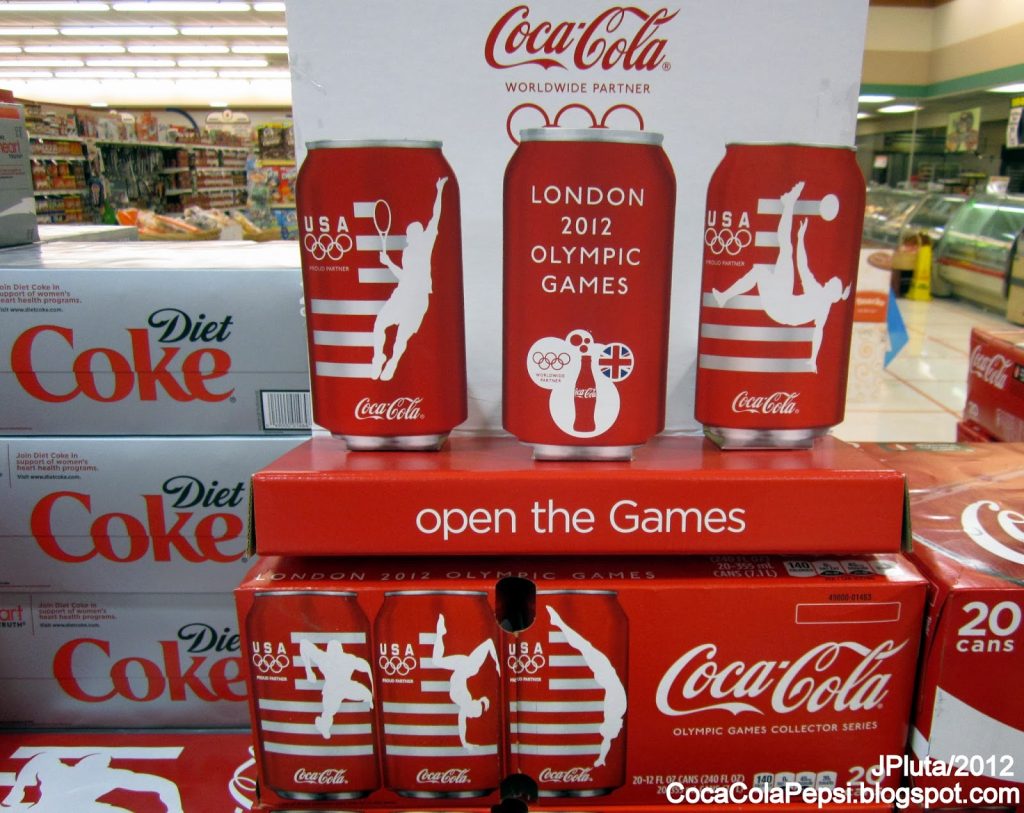 COCA-COLA LONDON 2012 OLYMPIC GAMES Grocery Store Display, Coca Cola ...